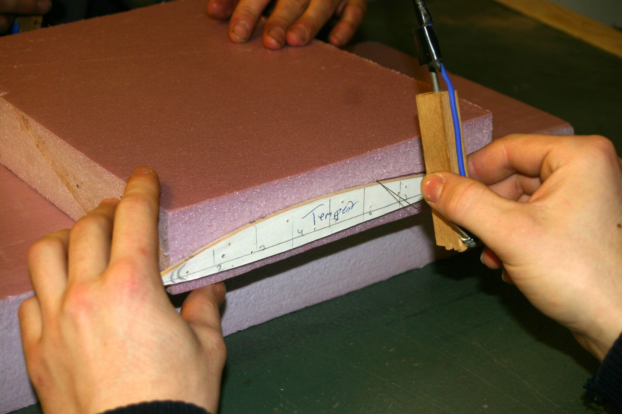 Skära frigolit, del 2